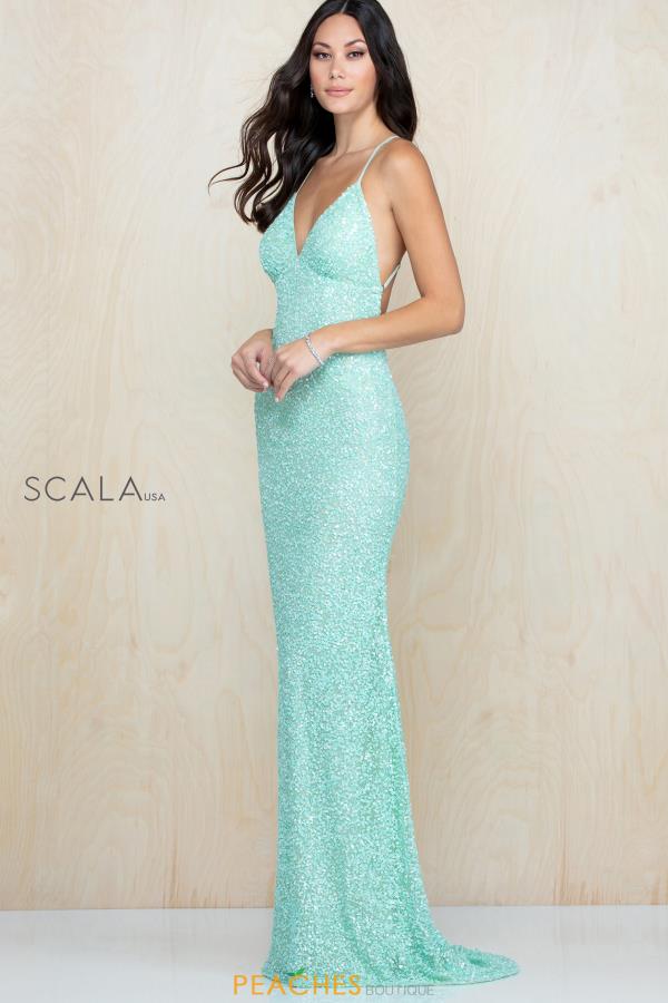 Scala Prom Dress 47551 | PeachesBoutique.com