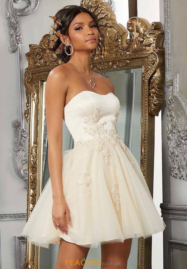 Morilee Damas Dress 9575 | peachesboutique.com