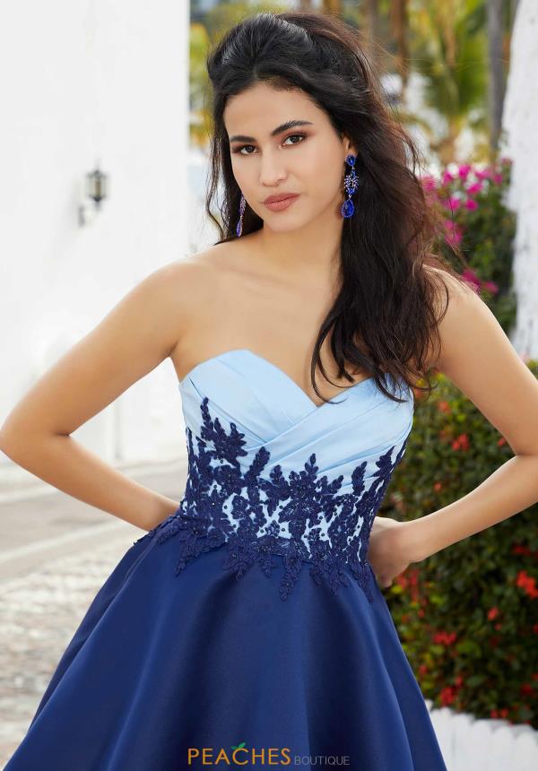 Morilee Damas Dress 9598 | peachesboutique.com