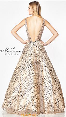 Champagne Prom Dresses | Peaches Boutique